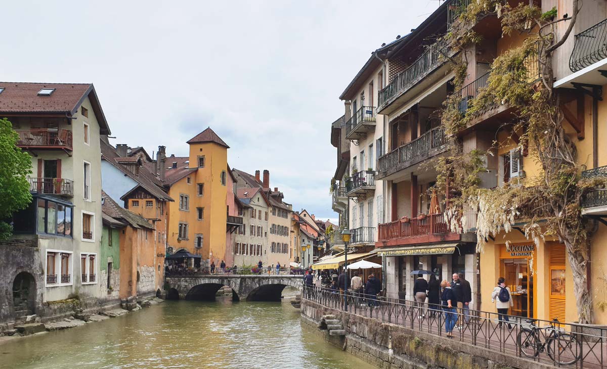 Unterwegs in Annecy - Sehenswürdigkeiten der Alpenstadt